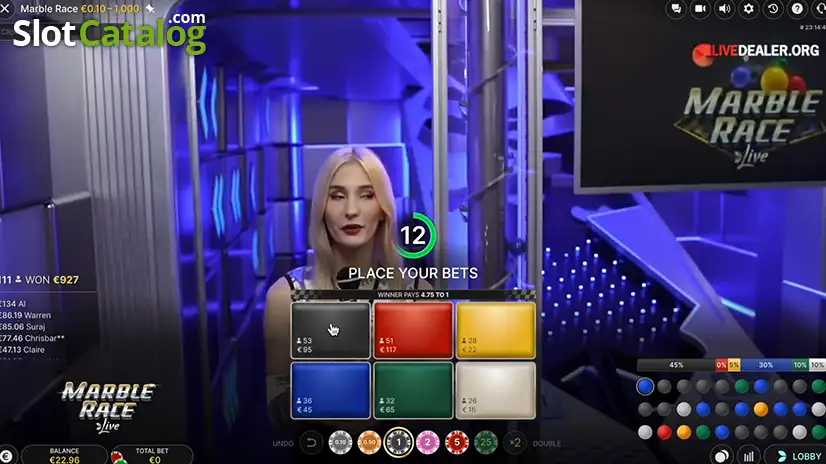 Marble Race Game Demo & Review ᐈ Play For Free