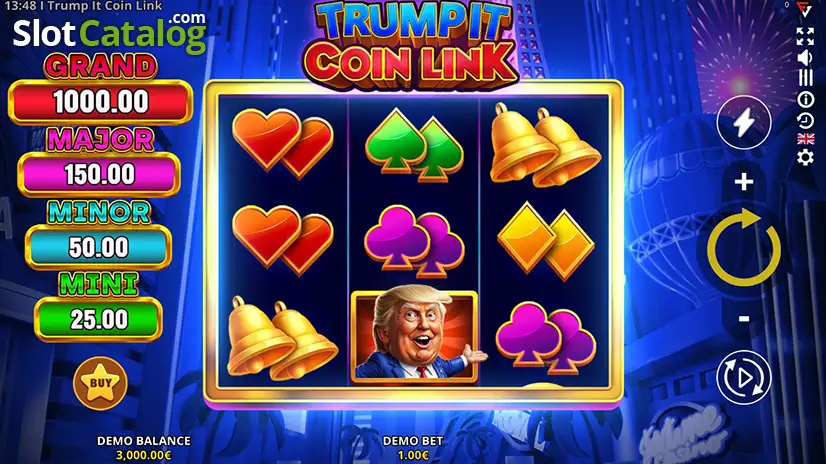 Trump It Coin Link Slot Review & Demo ᐈ Play For Free