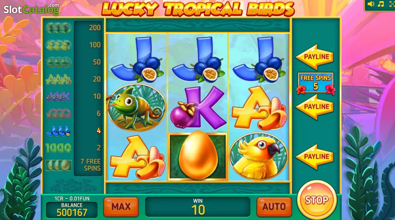 Lucky Tropical Birds (3x3) Slot Review and Demo | RTP=N/A
