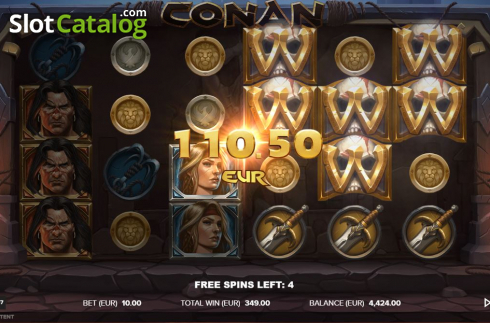 Conan Slot ᐈ Claim a bonus or play for free!