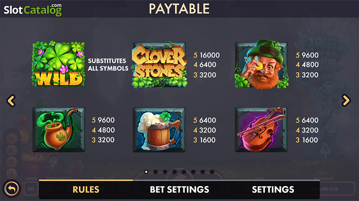 Clover Stones Slot ᐈ Claim a bonus or play for free!